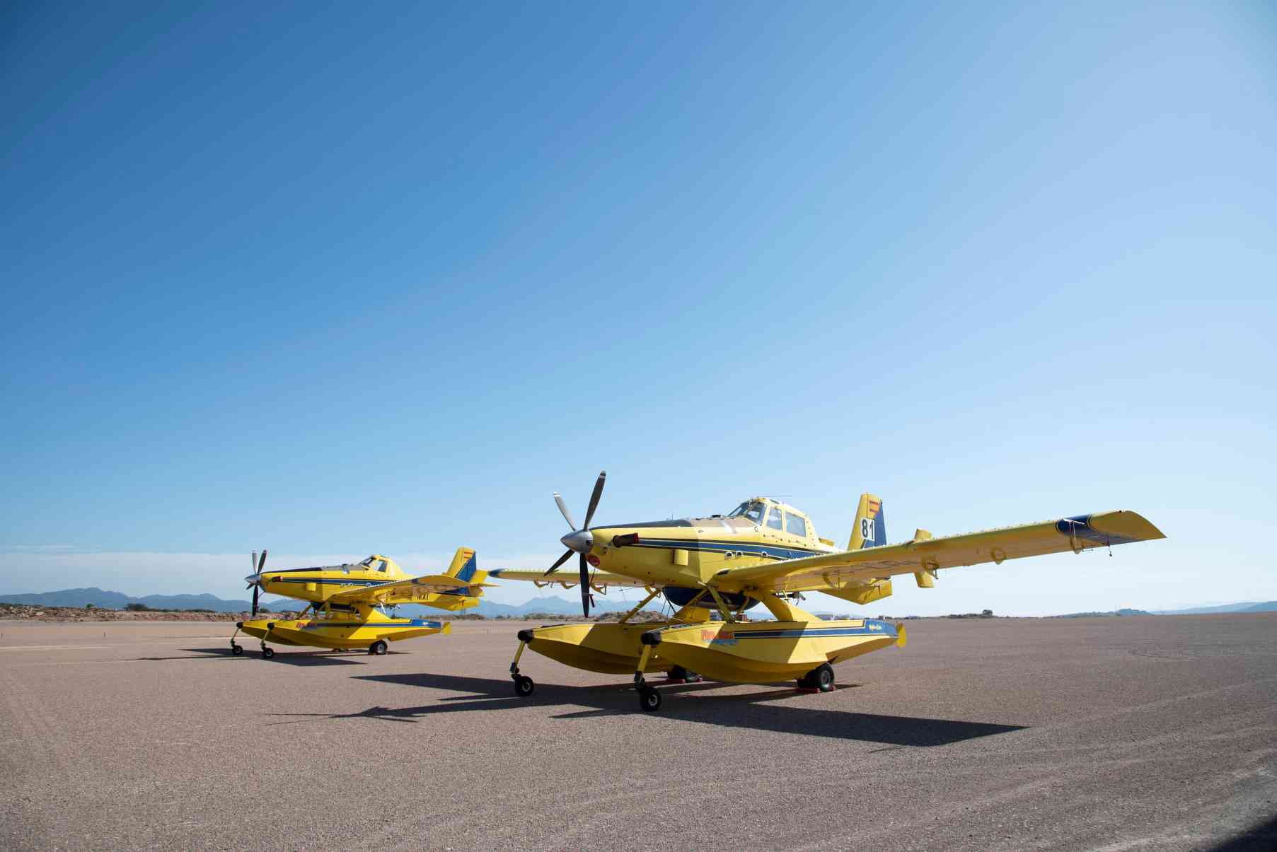 Deal for the provision of 31 AT-802 aircraft and Fire Boss systems ...